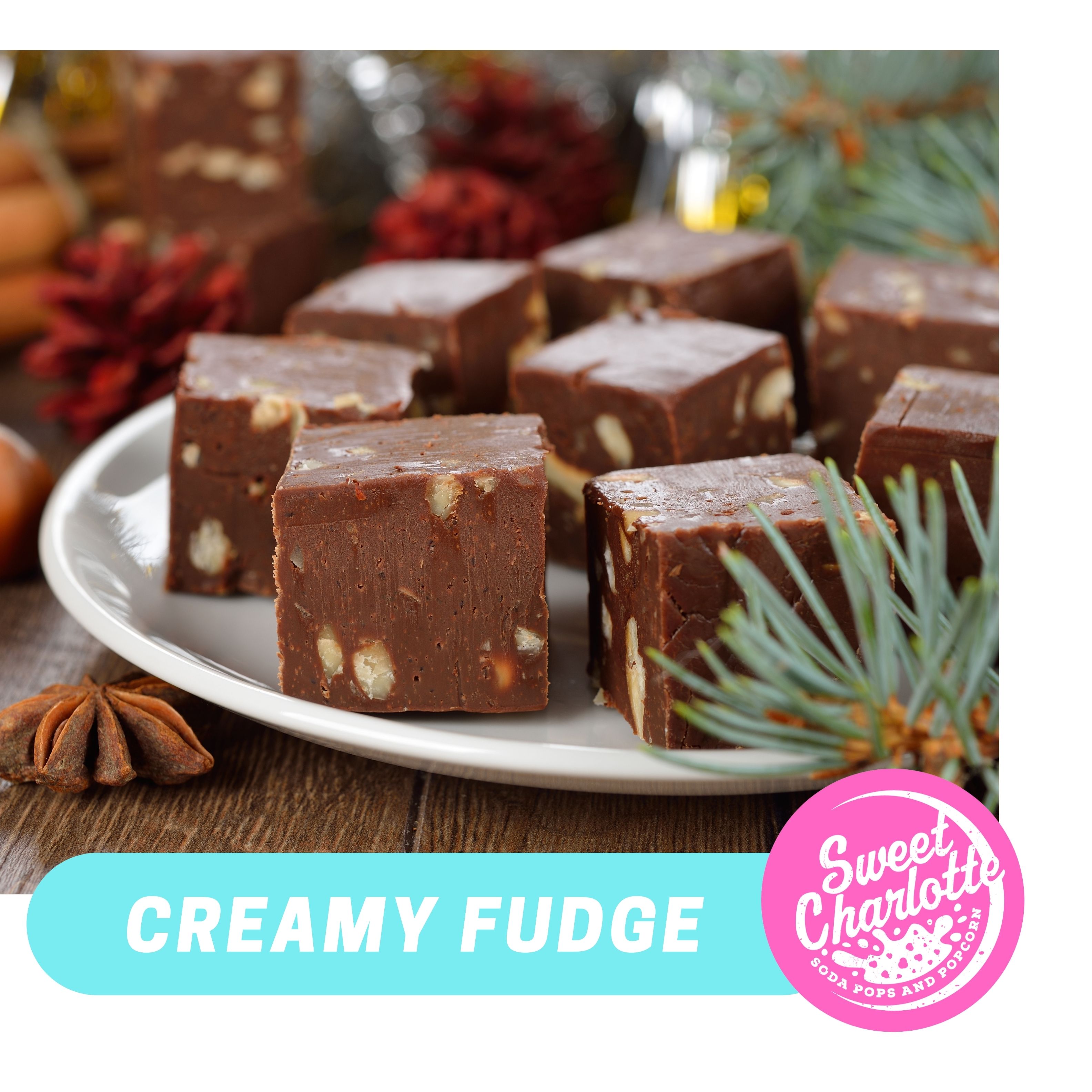 Creamy Fudge | I Love Sweet Charlotte